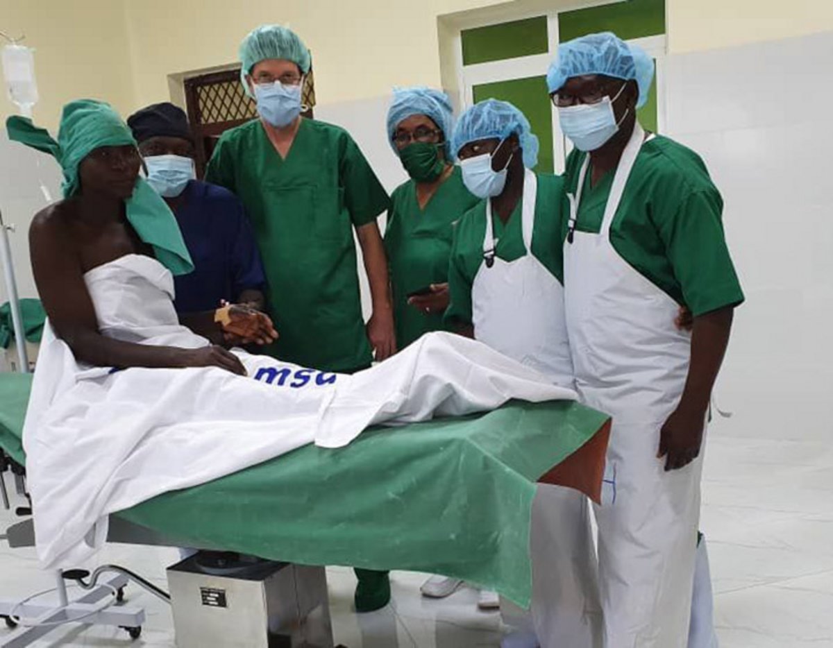 Hospital Matema: Neues OP-Gebäude