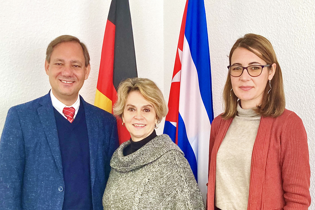 Besuch bei der neuen Botschafterin